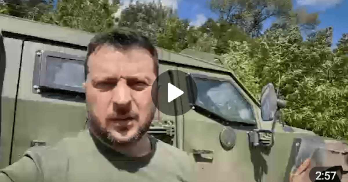 Зеленскьий повідомив, що побував у Слов’янську — ВІДЕО — Karachun